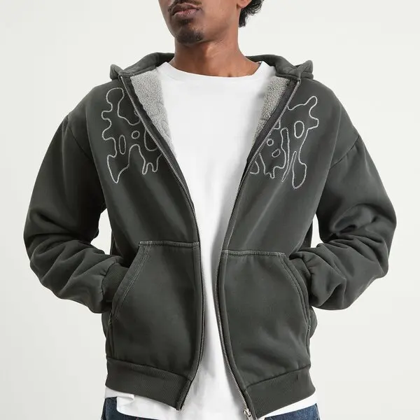 BUTTER GOODS Blotch Zip Hoodie