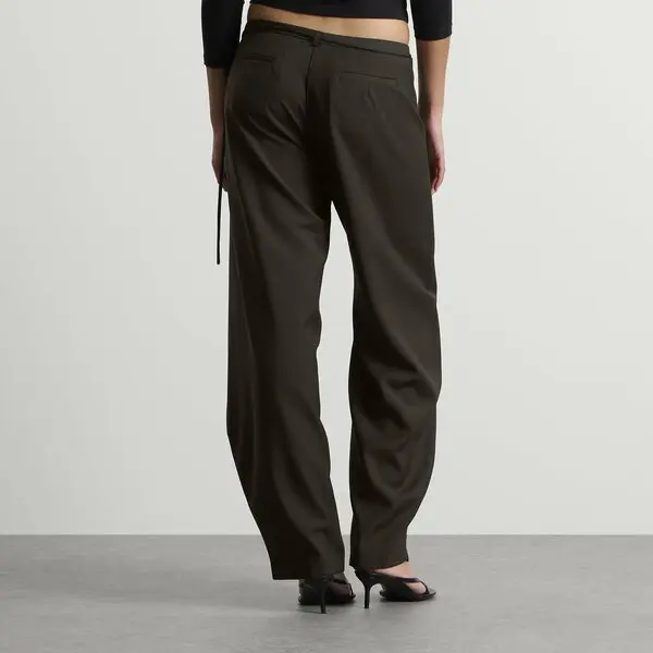 ST. AGNI Wrap Rouleau Pants