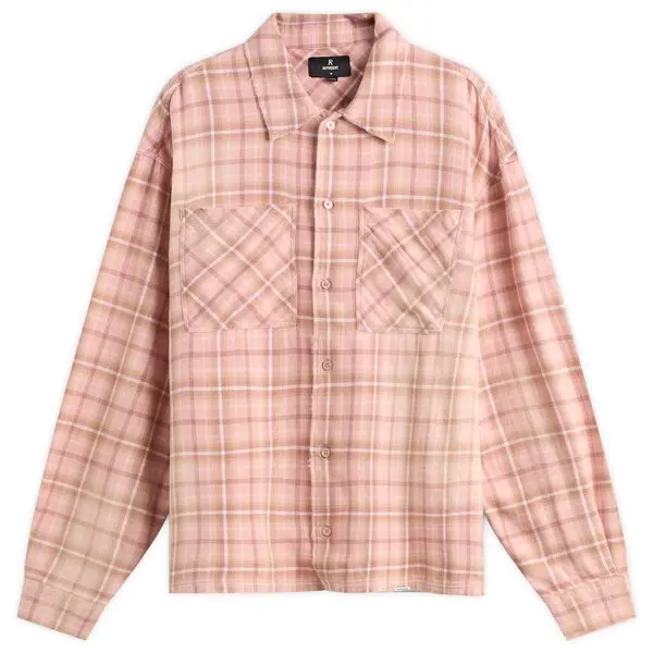 REPRESENT Flannel Checked Shirt - Quartz