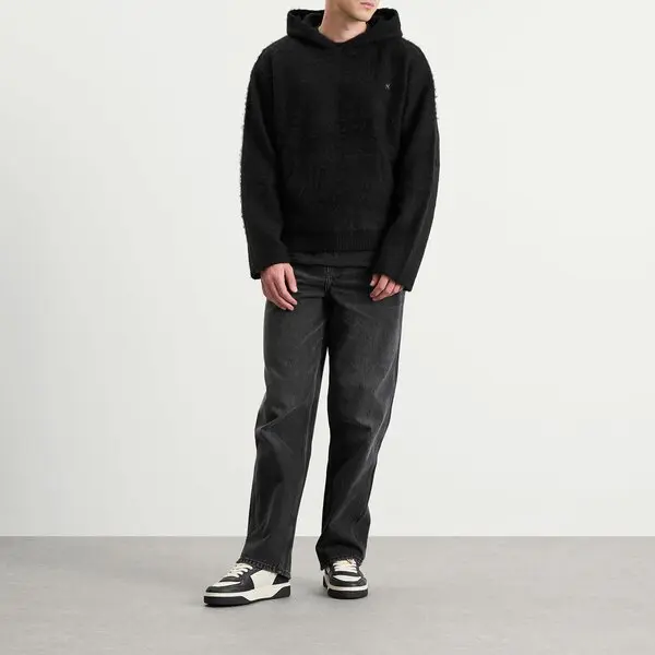 REPRESENT Textured Borg Hoodie