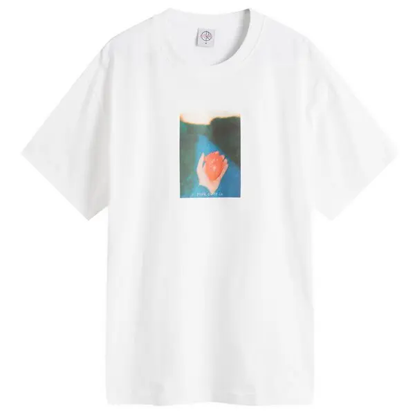 POLAR SKATE CO. Heart In Hand T-shirt - White