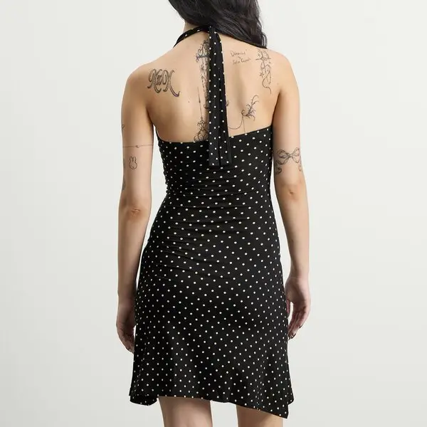 FRUITY BOOTY Twist Halter Dress