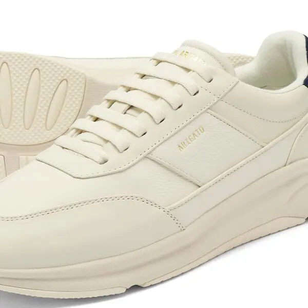 Axel Arigato Genesis Neo Leather Runner - Off White/blue