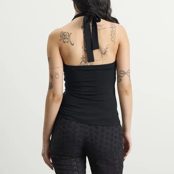 FRUITY BOOTY Twist Halter Top