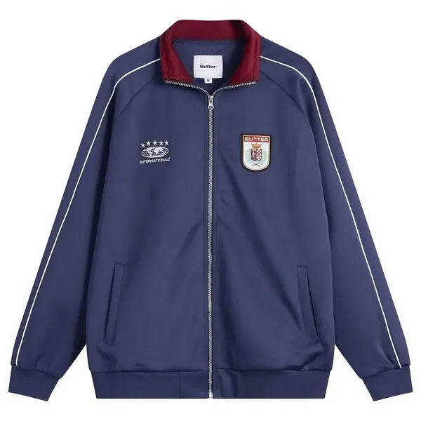 BUTTER GOODS Internationale Track Jacket - Navy