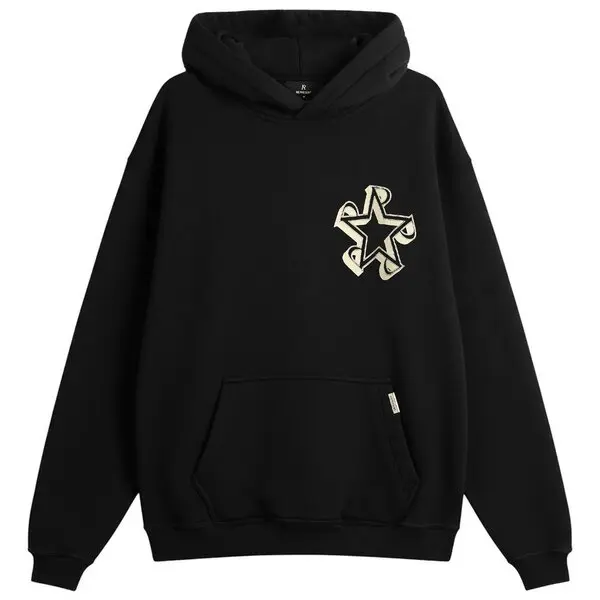 REPRESENT Initial Star Hoodie - Jet Black