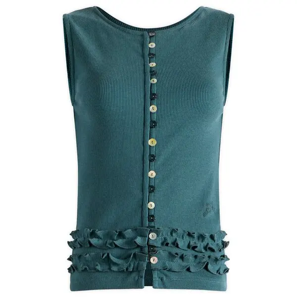 DAMSON MADDER Ember Tank Top - Green