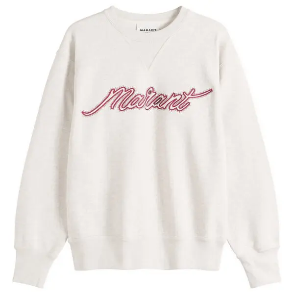 Isabel Marant Étoile Rise Logo Sweatshirt - Ecru