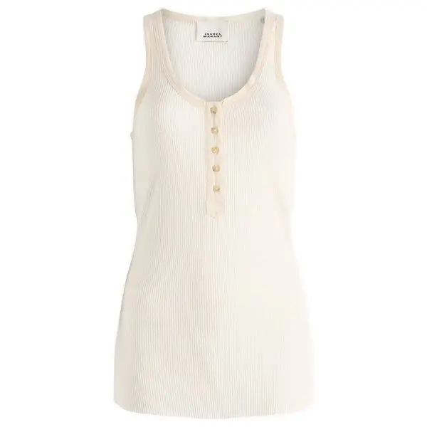 Isabel Marant Étoile Helma Vest Top - Ecru