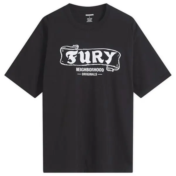 NEIGHBORHOOD Ss-6 Fury T-shirt - Black