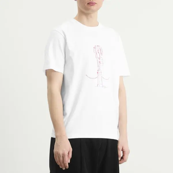 Norse Projects X Daniel Frost Map Master Print T-shirt