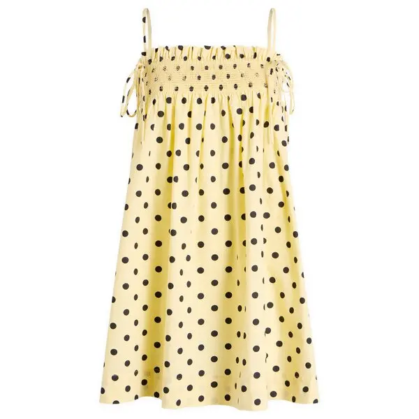 DAMSON MADDER Lilo Mini Dress - Yellow