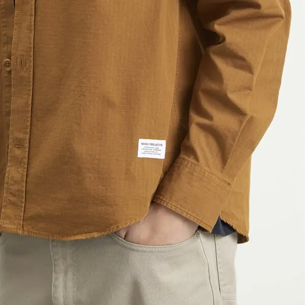 Norse Projects Algot Cotton Ripstop Relaxed Shirt