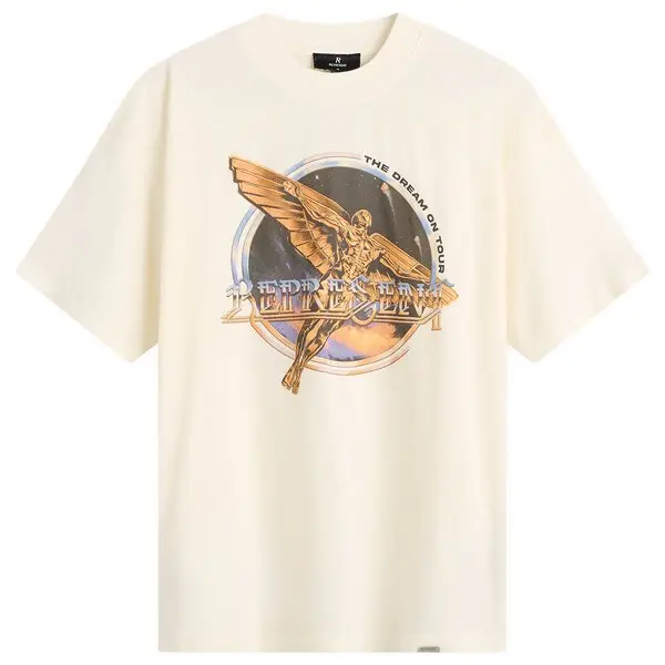 REPRESENT Golden Tour T-shirt - Flat White