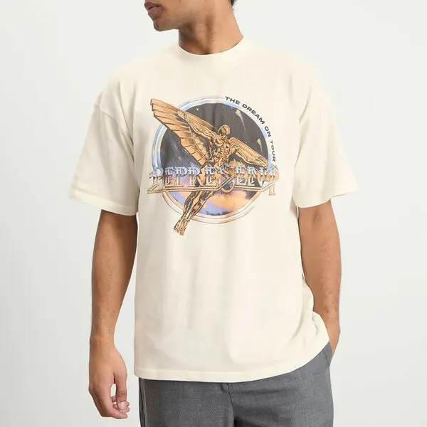 REPRESENT Golden Tour T-shirt - Flat White