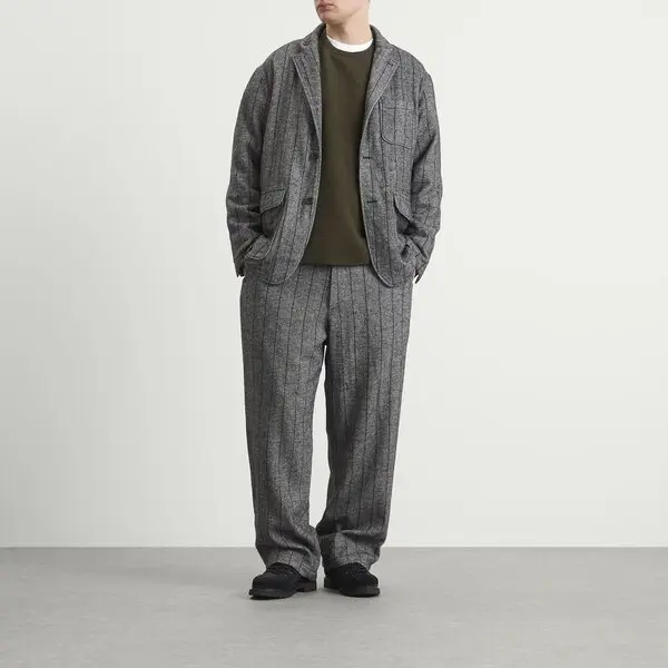 Engineered Garments Herringbone Wool Loiter Jacket