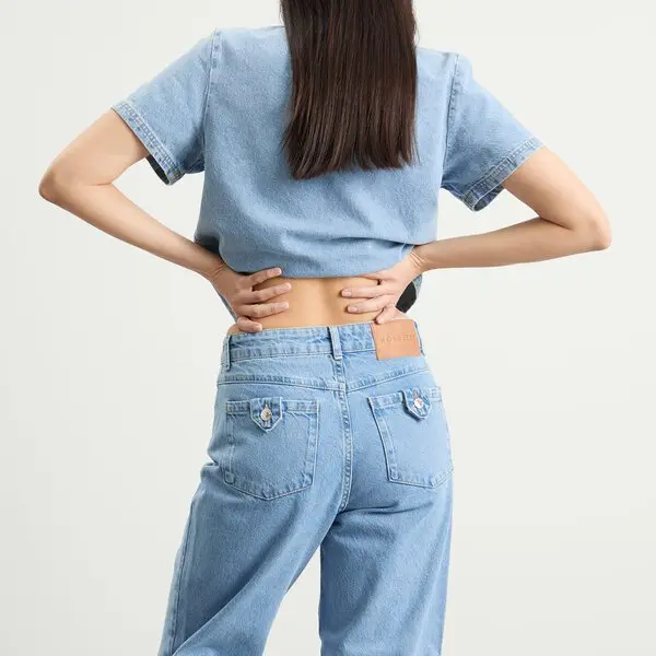 HOSBJERG Bailey Denim Pants