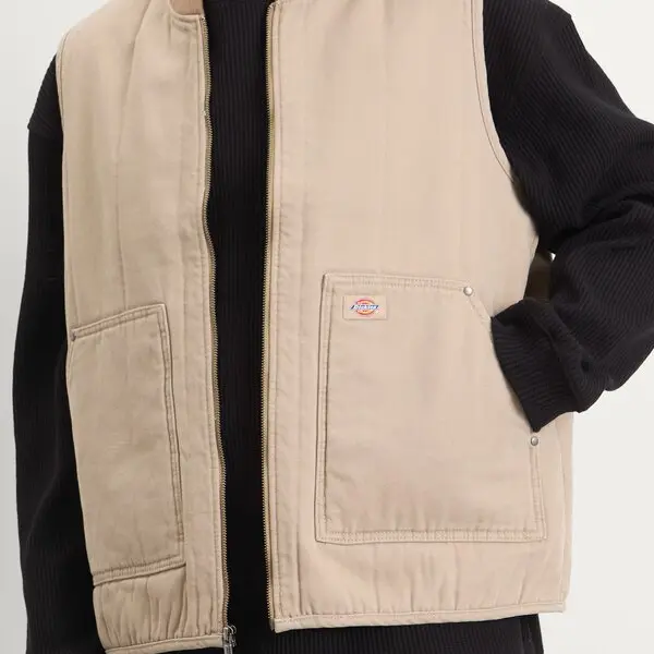Dickies Quilted Canvas Vest