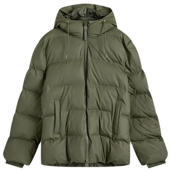 Rains Alta Puffer Jacket - Green