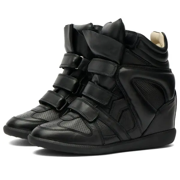 Isabel Marant Étoile Bekett Wedge Sneakers - Black