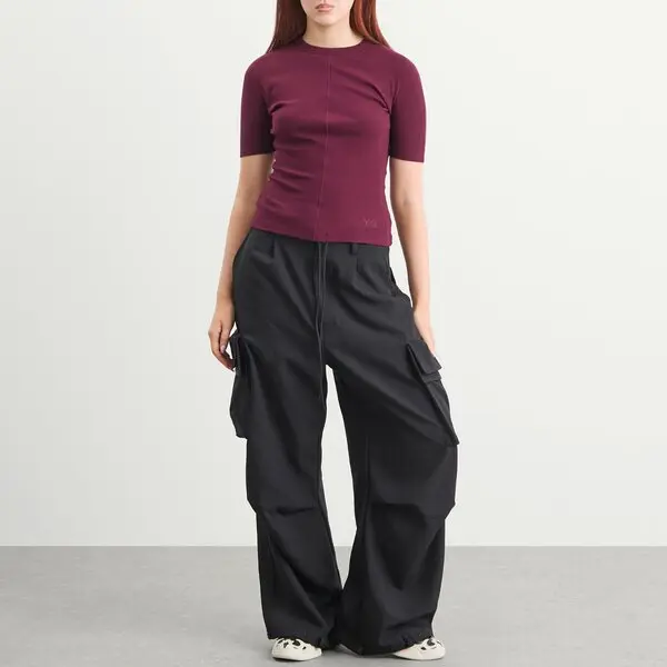 Y3 Fitted T-shirt - Maroon
