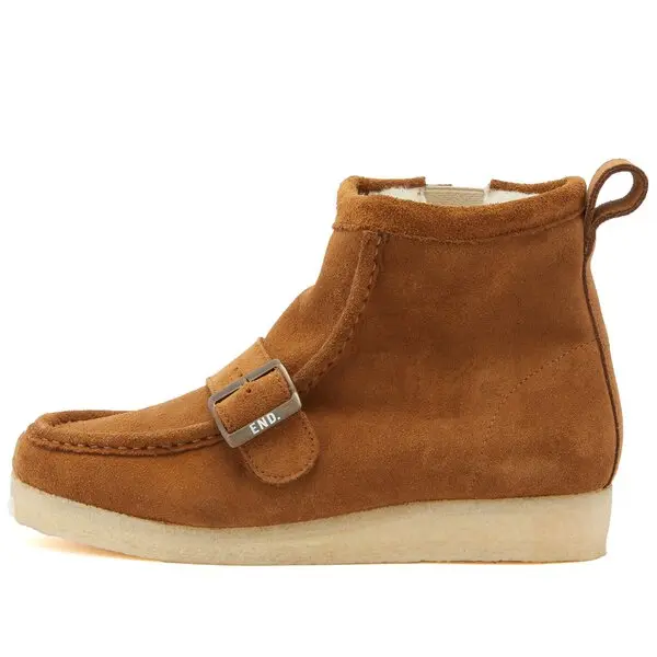 Clarks End. X X Beams Plus Walla Hi Strap - Dark Brown