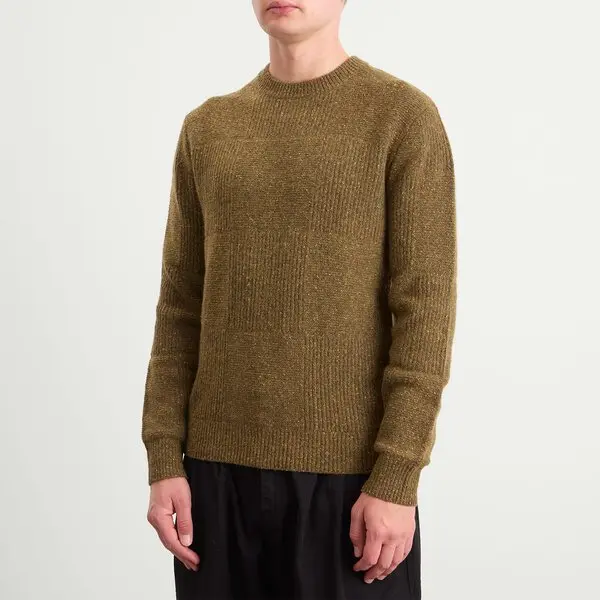 FORET Orbit Jacquard Donegal Jumper