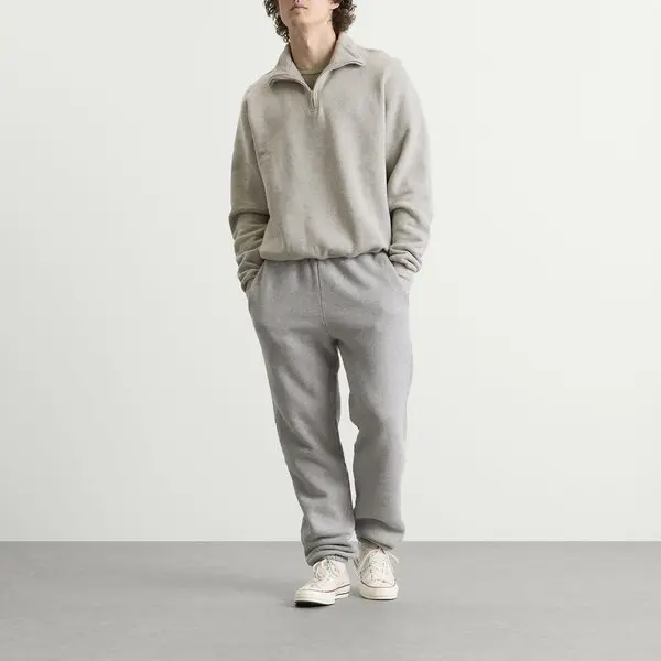 LES TIEN Heavyweight Half Zip Yacht Pullover