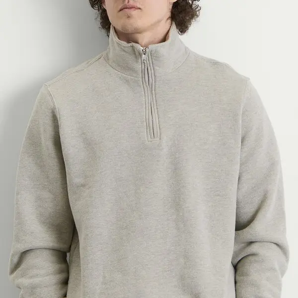 LES TIEN Heavyweight Half Zip Yacht Pullover