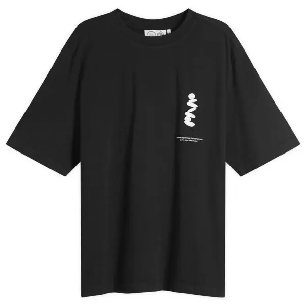 PURPLE MOUNTAIN OBSERVATORY Boulder T-shirt - Black