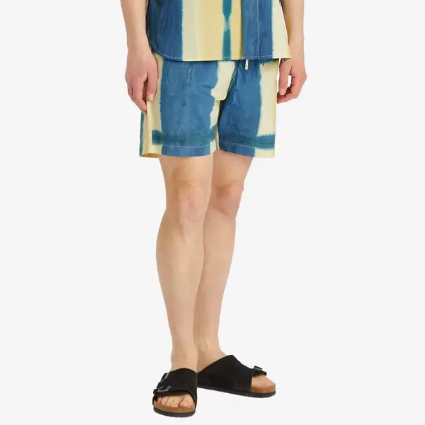 KARDO Clamp Dye Drawstring Shorts