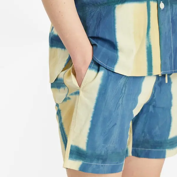 KARDO Clamp Dye Drawstring Shorts