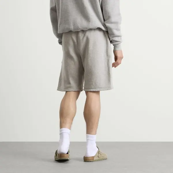 LES TIEN Heavyweight Rider Short - Heather Grey