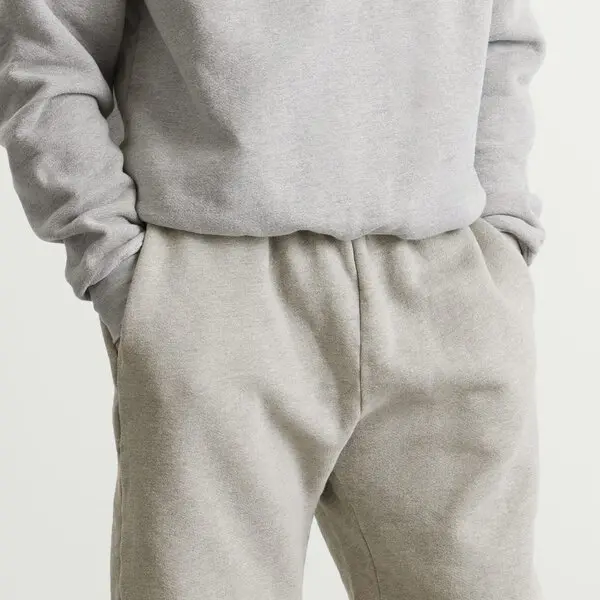 LES TIEN Heavyweight Rider Short - Heather Grey