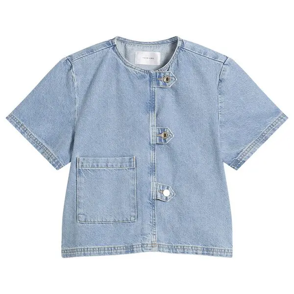 HOSBJERG Bailey Denim Top