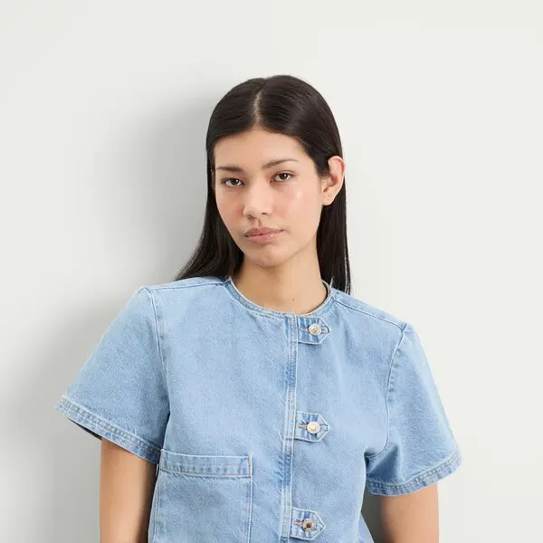 HOSBJERG Bailey Denim Top