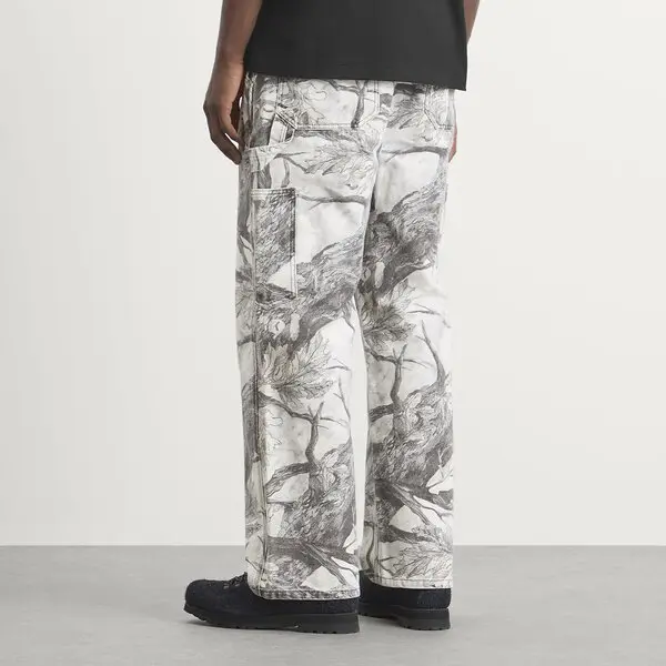 A BATHING APE Tree Edge Camo Work Pants