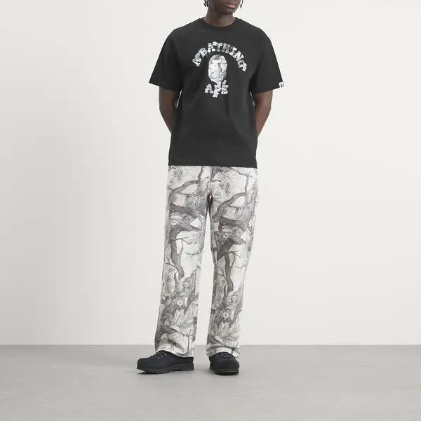 A BATHING APE Tree Edge Camo Work Pants
