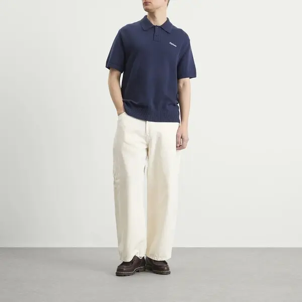 PALMES Cotton Knit Polo