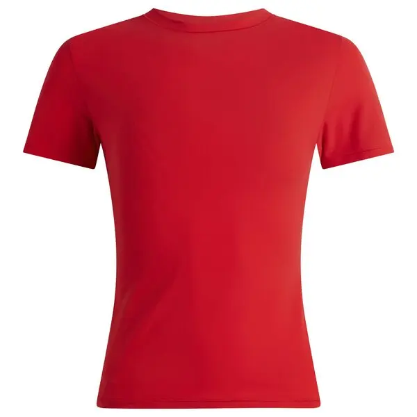 SKIMS Fits Everybody Short Sleeve T-shirt - Cherry