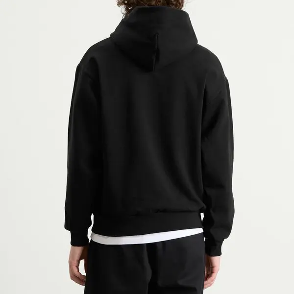 RANDY'S GARMENTS Heavyweight Logo Hoodie - Black