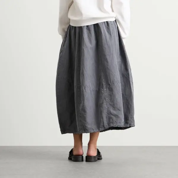 You Must Create Parachute Midi Skirt - Charcoal