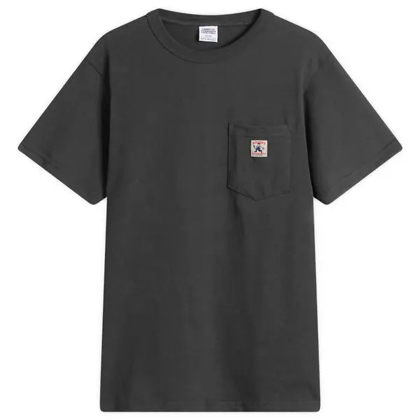 RANDY'S GARMENTS Randy’s Garments  Logo Pocket T-shirt - Black