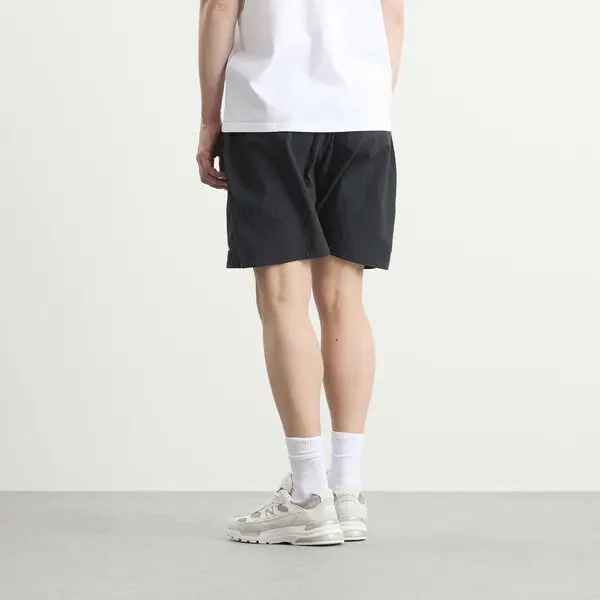 PALMES Stitch Tennis Shorts - Black