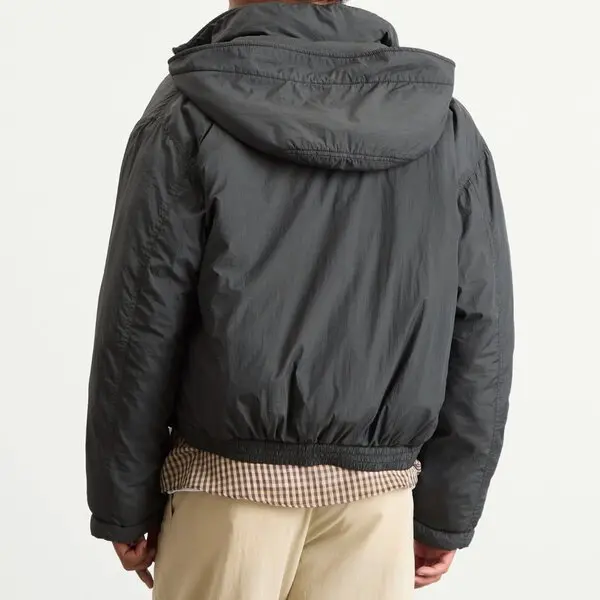 RANRA Padded Nylon Hoodie Jacket
