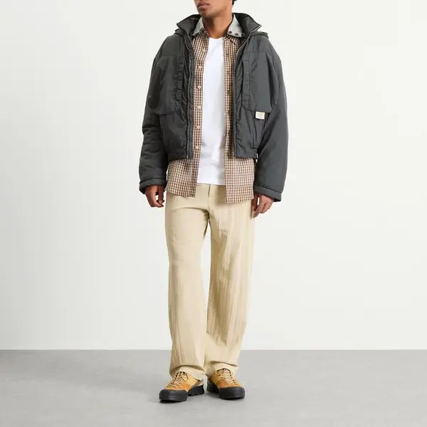 RANRA Padded Nylon Hoodie Jacket