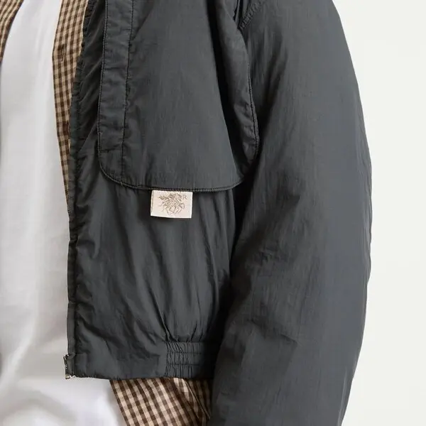 RANRA Padded Nylon Hoodie Jacket