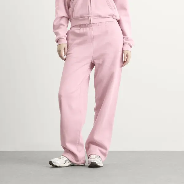 SKIMS Cotton Fleece Classic Straight Leg Pants - Halite