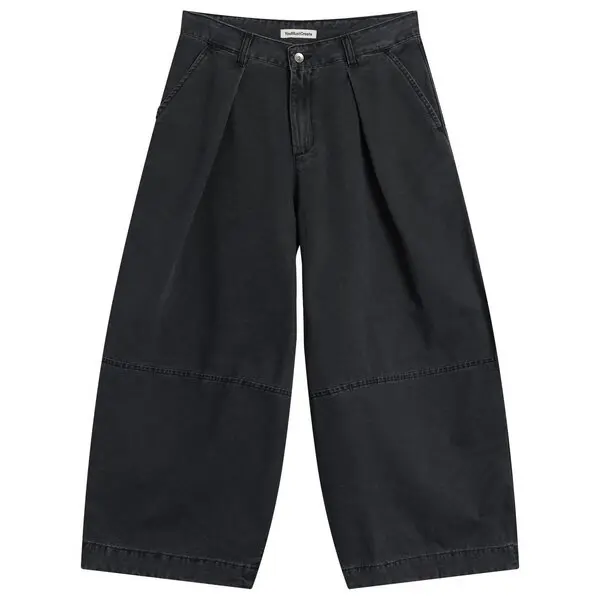 You Must Create Deadbeat Denim Trousers - Charcoal