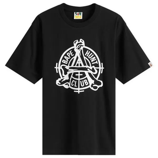 A BATHING APE Hunt Club T-shirt - Black